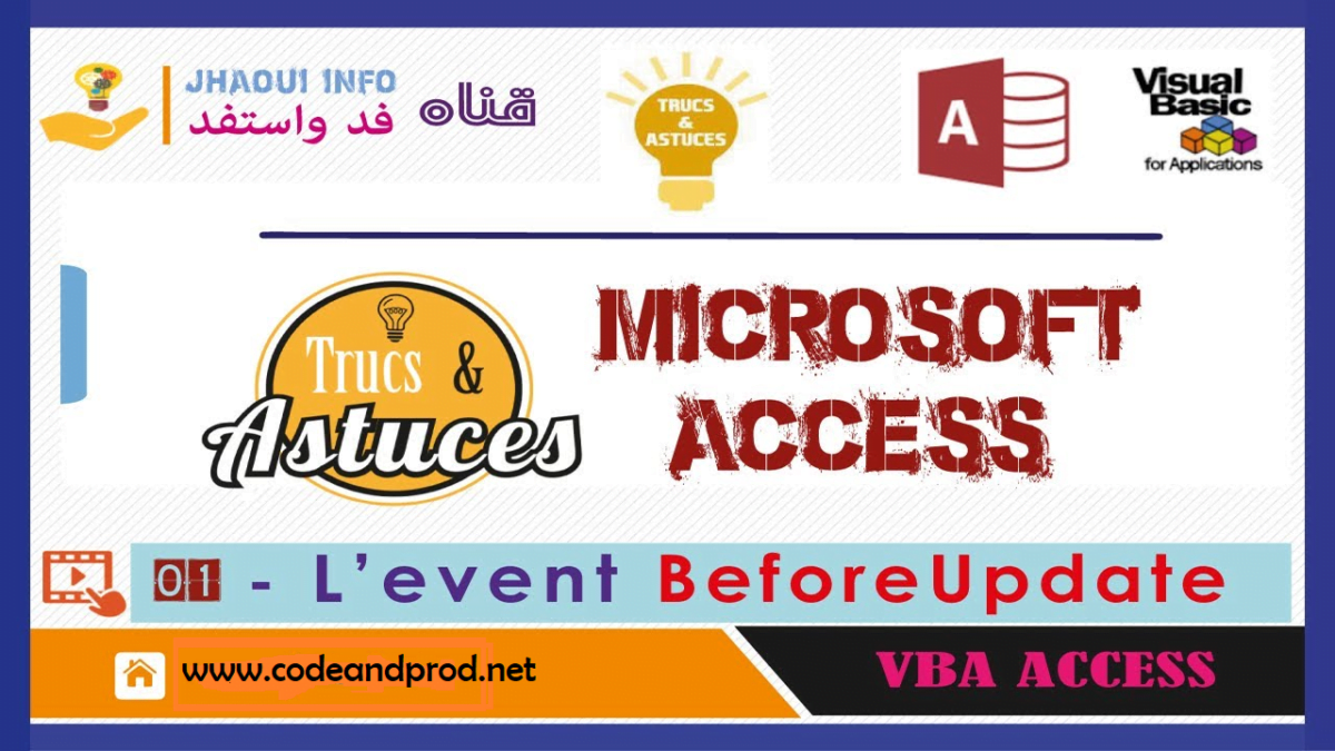 Trucs et Astuces VBA Access - Code And Prod .NET technology & CSharp